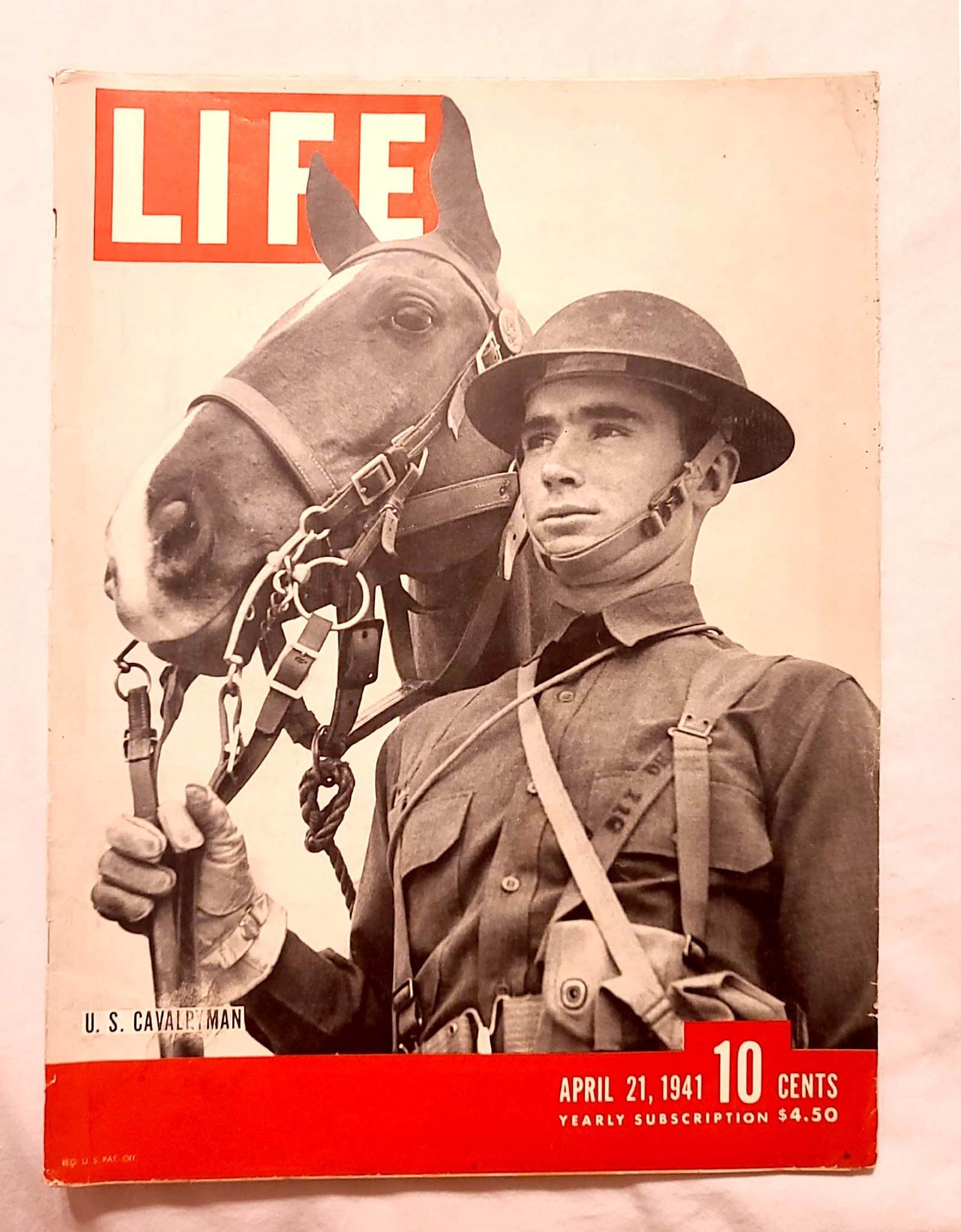WW2 Life Magazine US Army Cavalry April 21st 1941 RARE - Etsy