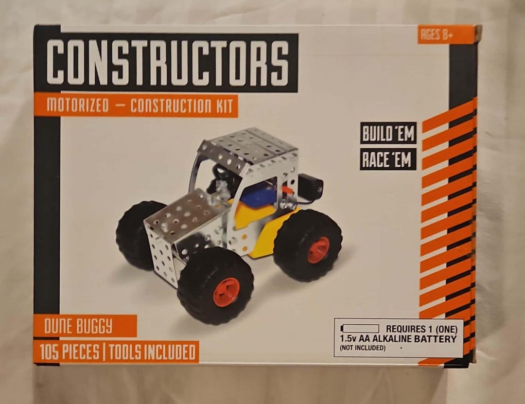 Constructors Dune Buggy Motorized Construction Kit - New - Insides Are ...