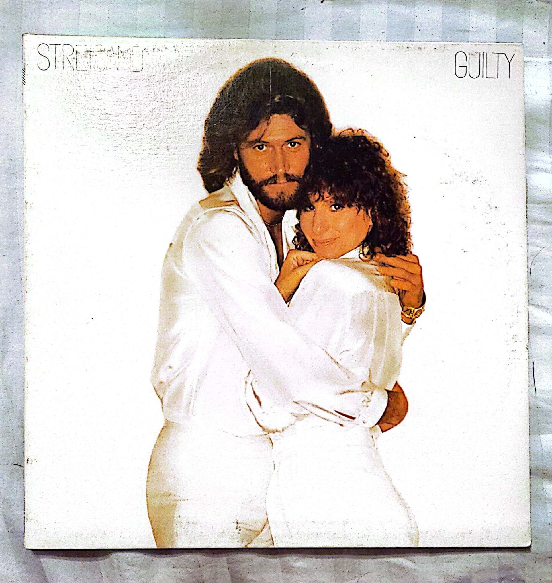 Streisand guilty with Barry Gibb Vinyl Records, 1980s Vintage - Etsy