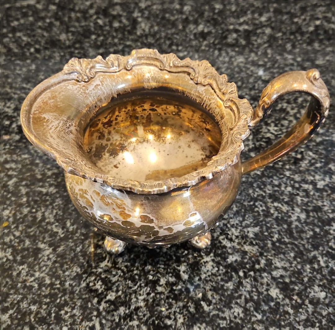 Wilcox I.S. Hand Chased Du Barry Silver Plate Creamer - Etsy