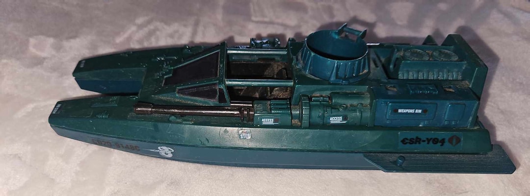 1984 GI Joe Cobra Water Moccasin Boat Ship Toy No Figures Hasbro - Etsy