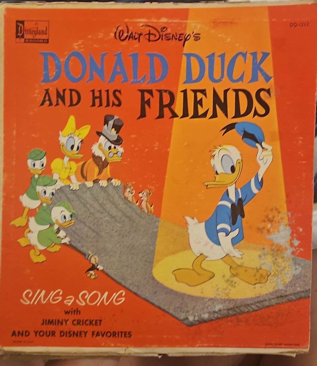 Donald Duck Vinyl Record - Etsy