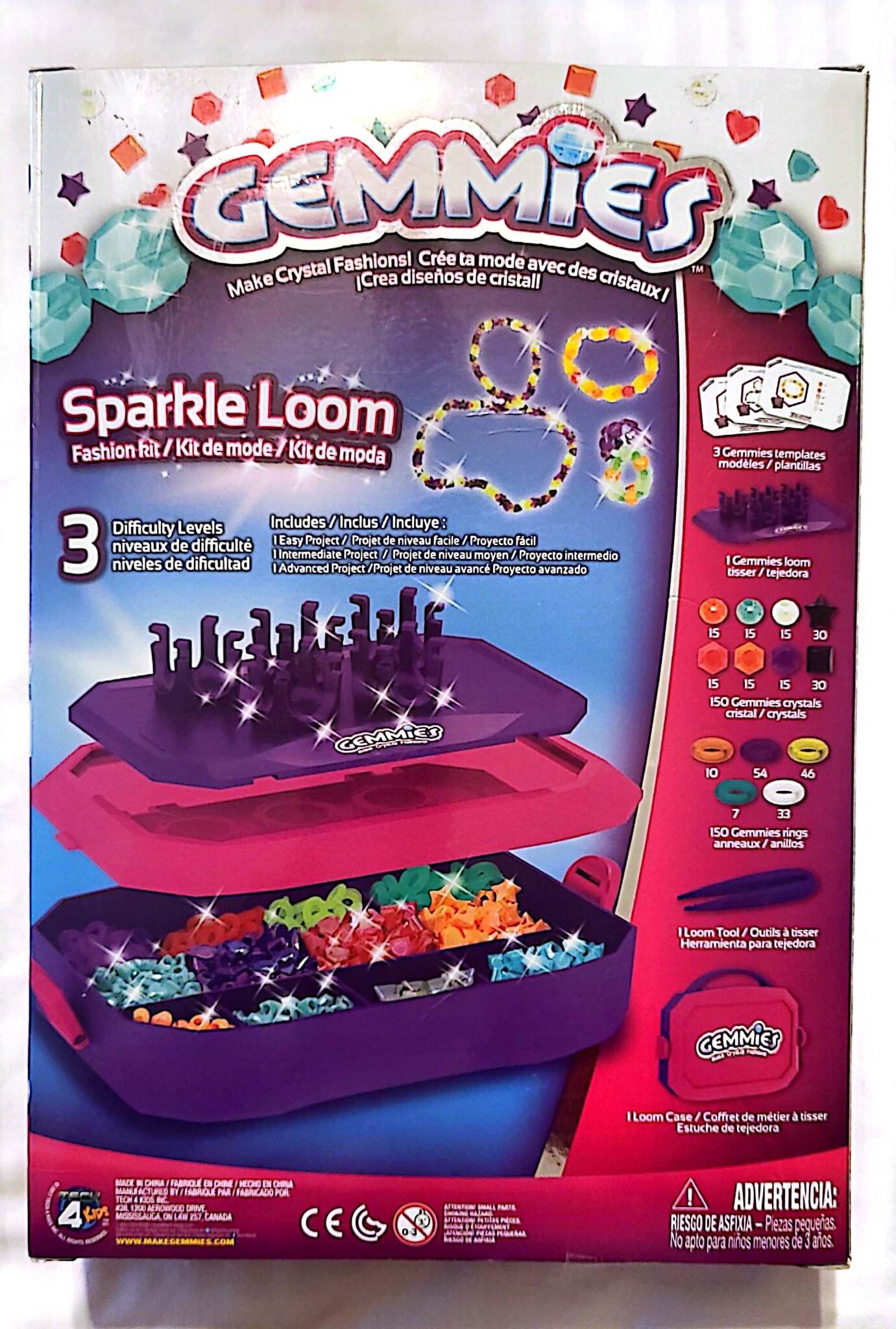 Gemmies Sparkle Loom Fashion Kit Jewelry Craft Kids Fashion - Etsy