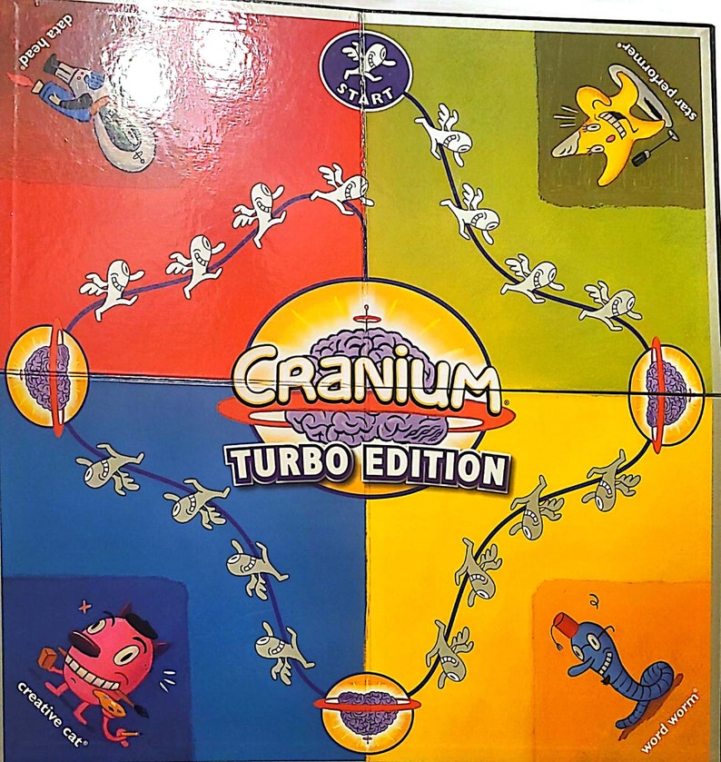 Cranium Turbo Edition Board Game 4 Player Teen Adult Activity - Etsy