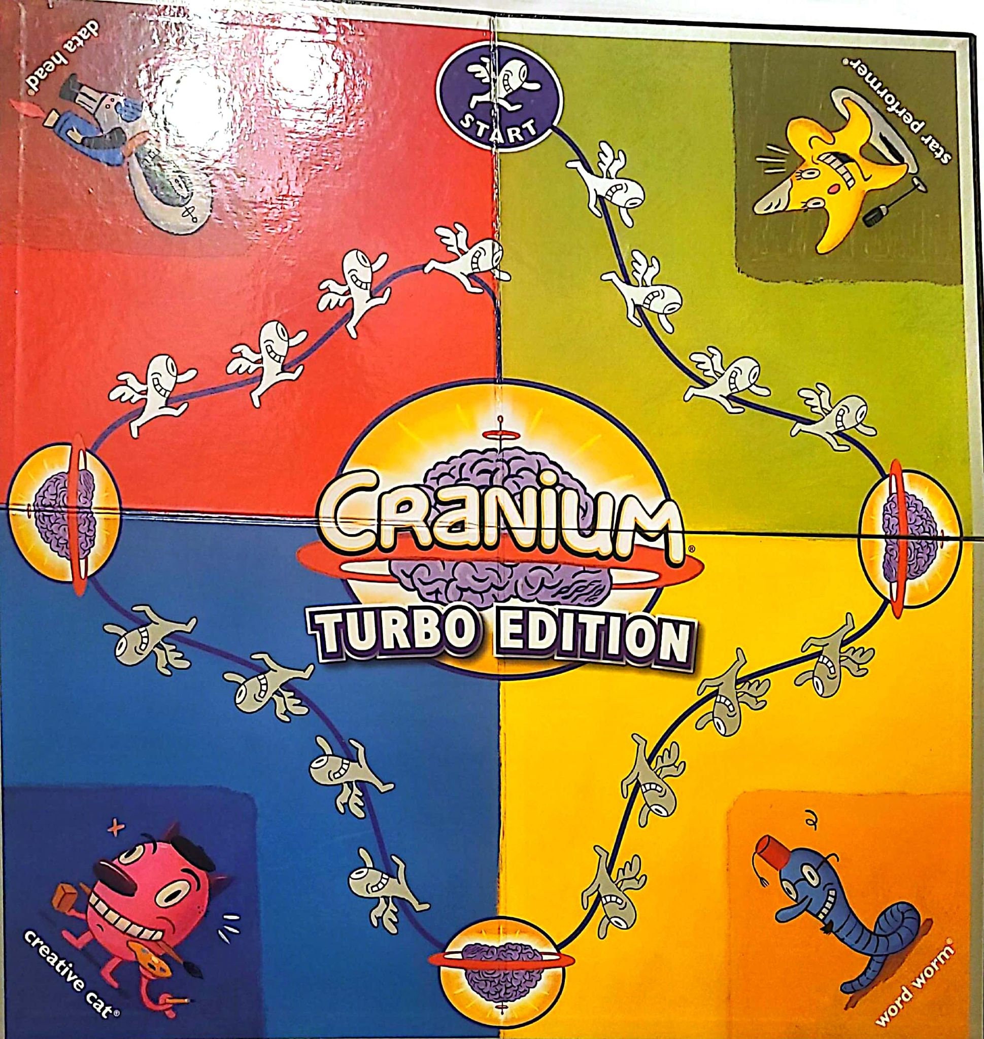 Cranium Turbo Edition Board Game 4 Player Teen Adult Activity - Etsy