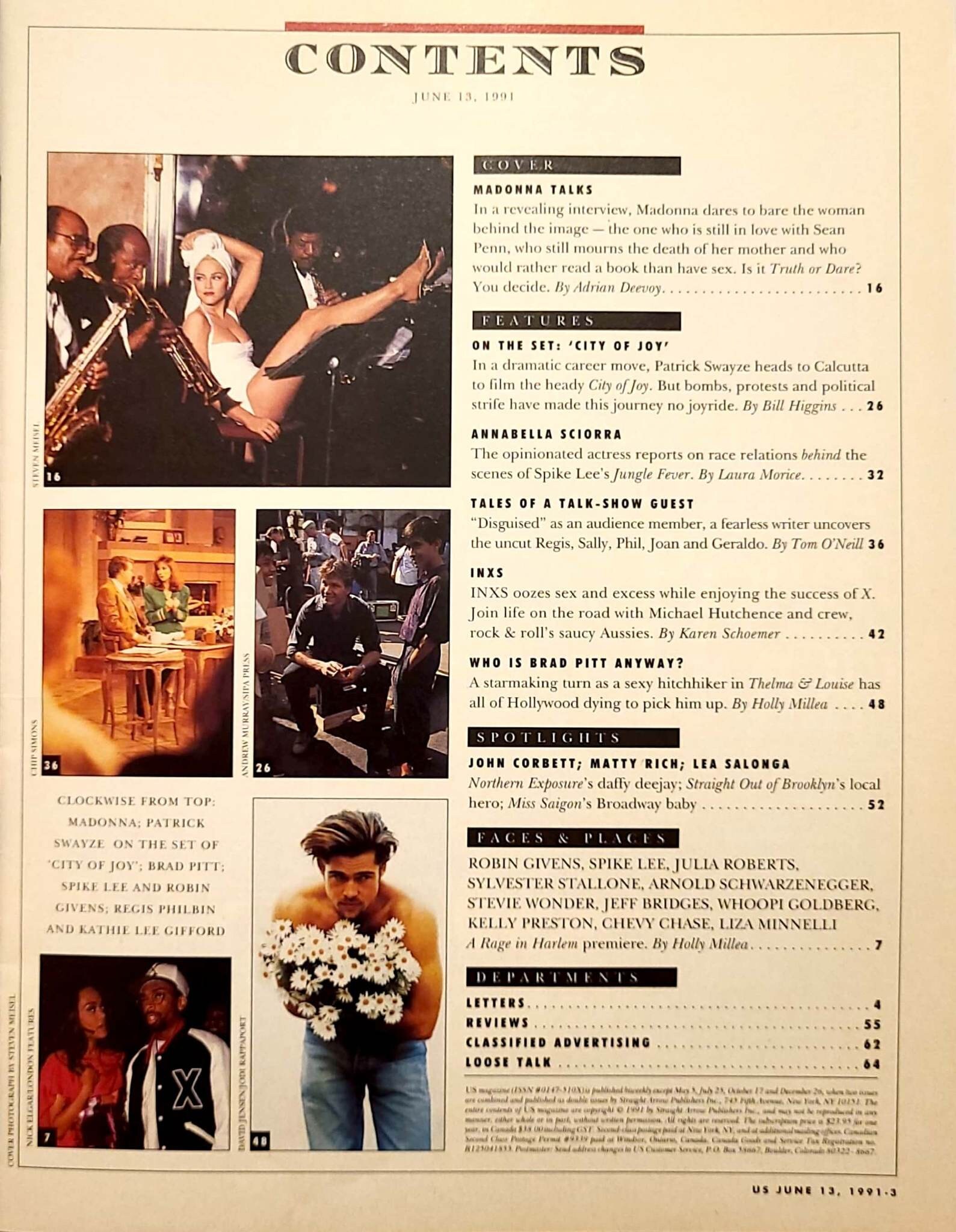 U.S. Vintage Magazine June 13th, 1991 - Etsy