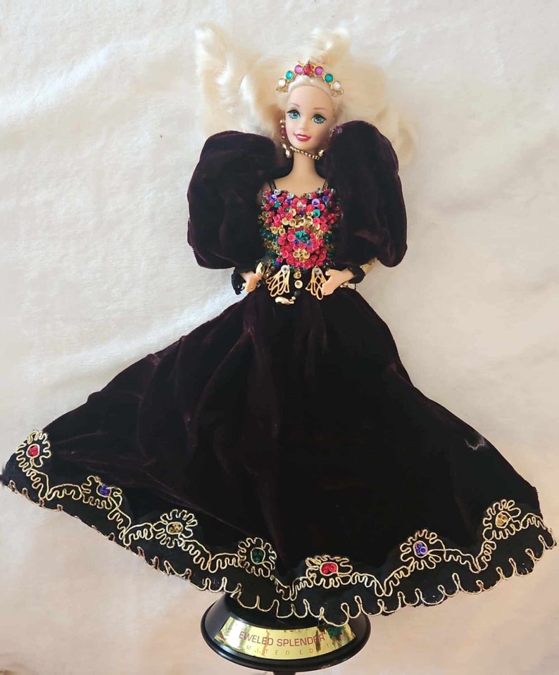 Jeweled Splendor Barbie - Etsy
