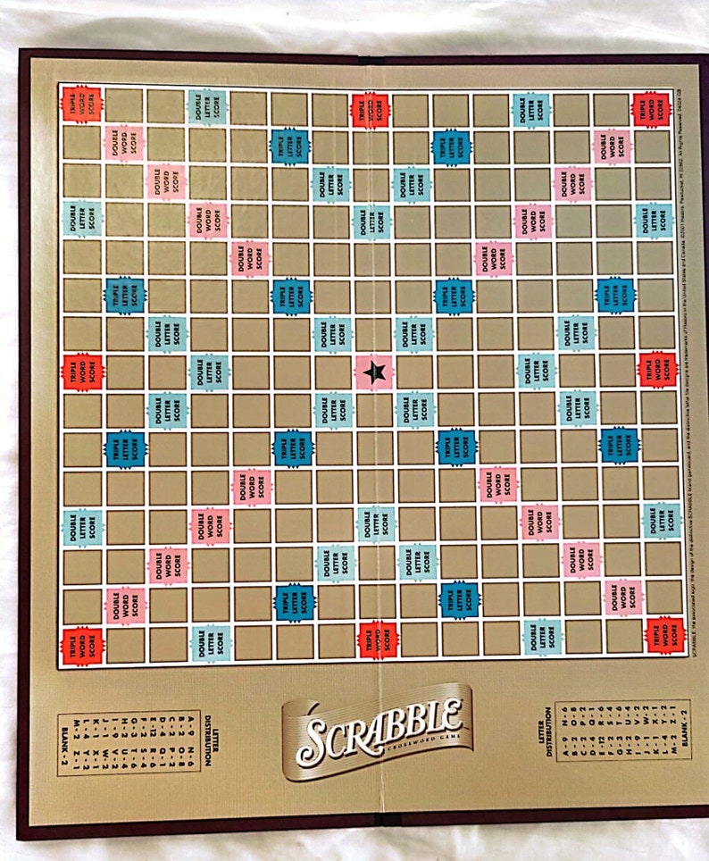 Scrabble Crossword Game: America's Favorite Word Game 2001 Edition ...