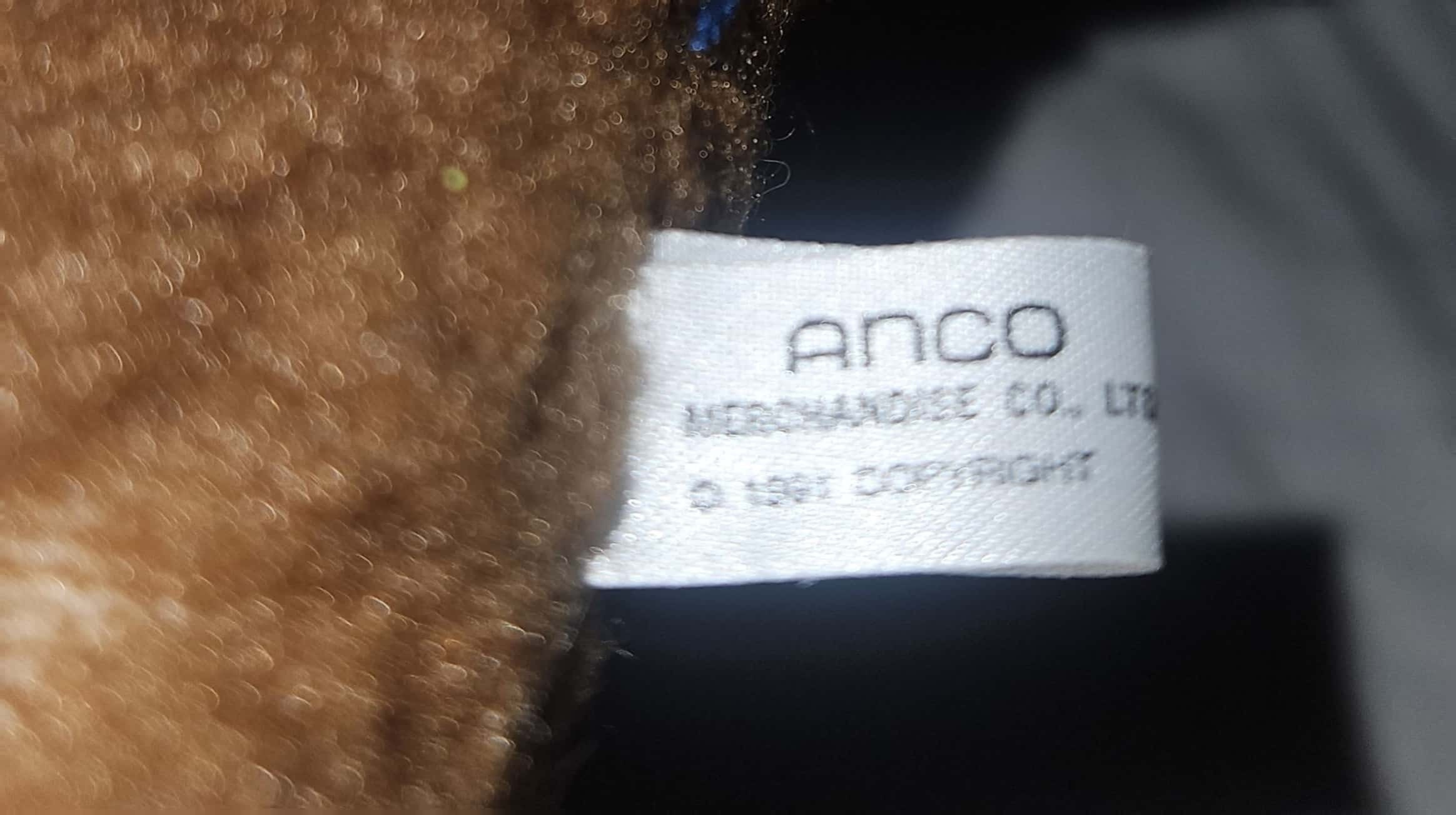 Vintage Christmas Anco Plush Teddy Bear, Stands 7 Tall - Etsy