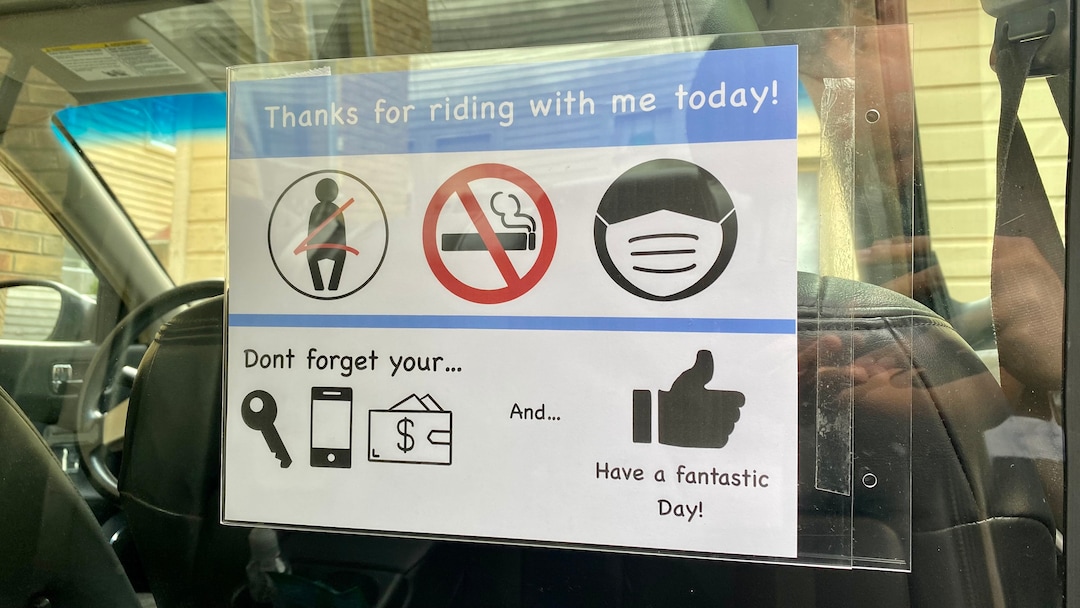 Rideshare Sign Car - Uber Sign Lyft Ride Share Sign Printable Digital ...