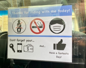 Printable Uber Sign | Etsy