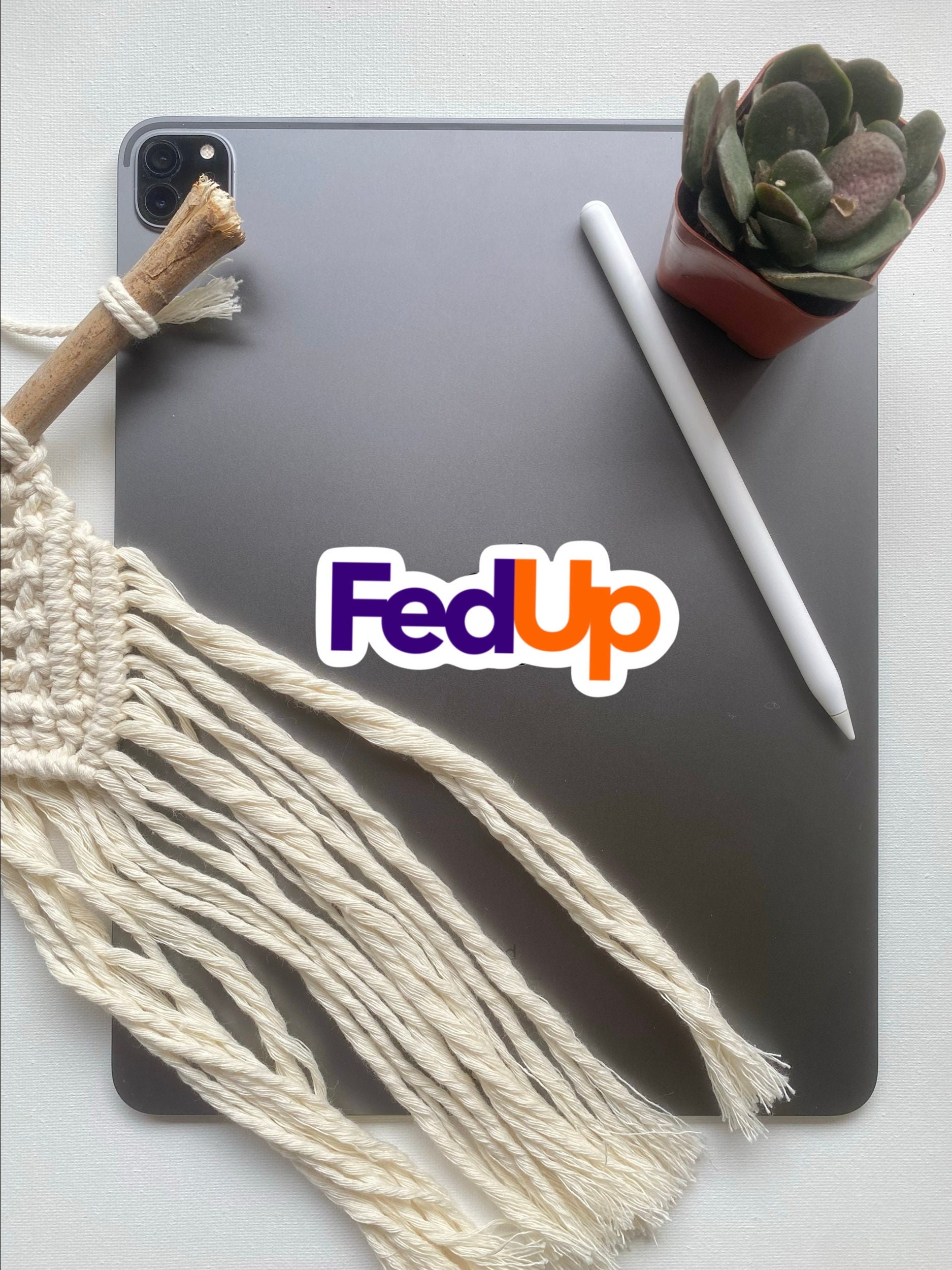 Fedup Sticker, Funny Sticker, Tired, Tired Sticker, Hilarious ...