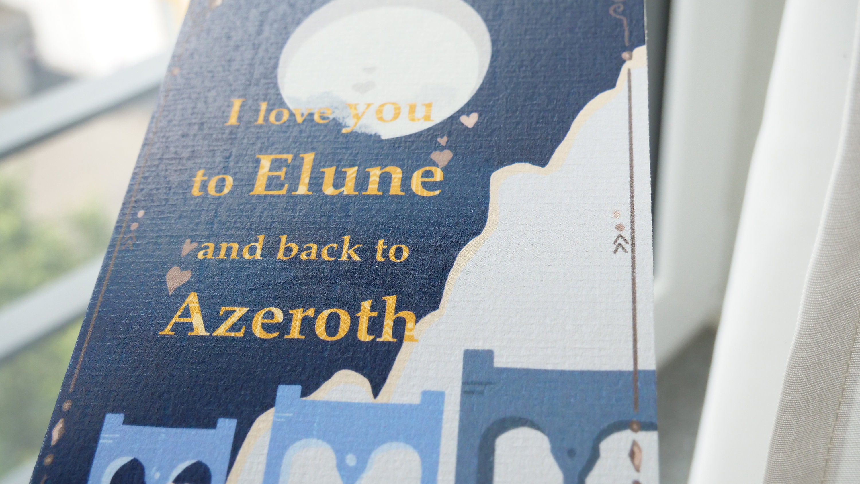 Wow Anniversary Card, World of Warcraft Inspired Card, World of ...