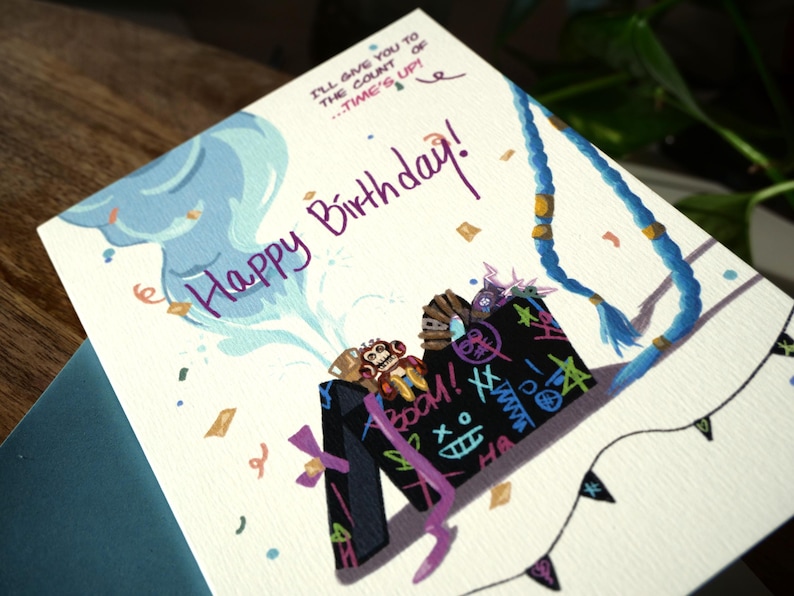 Arcane/league of Legends Jinx Birthday Card, Lol Birthday Card - Etsy