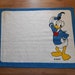 Vintage Donald Duck Table Mat, Vintage Textile E2 - Etsy