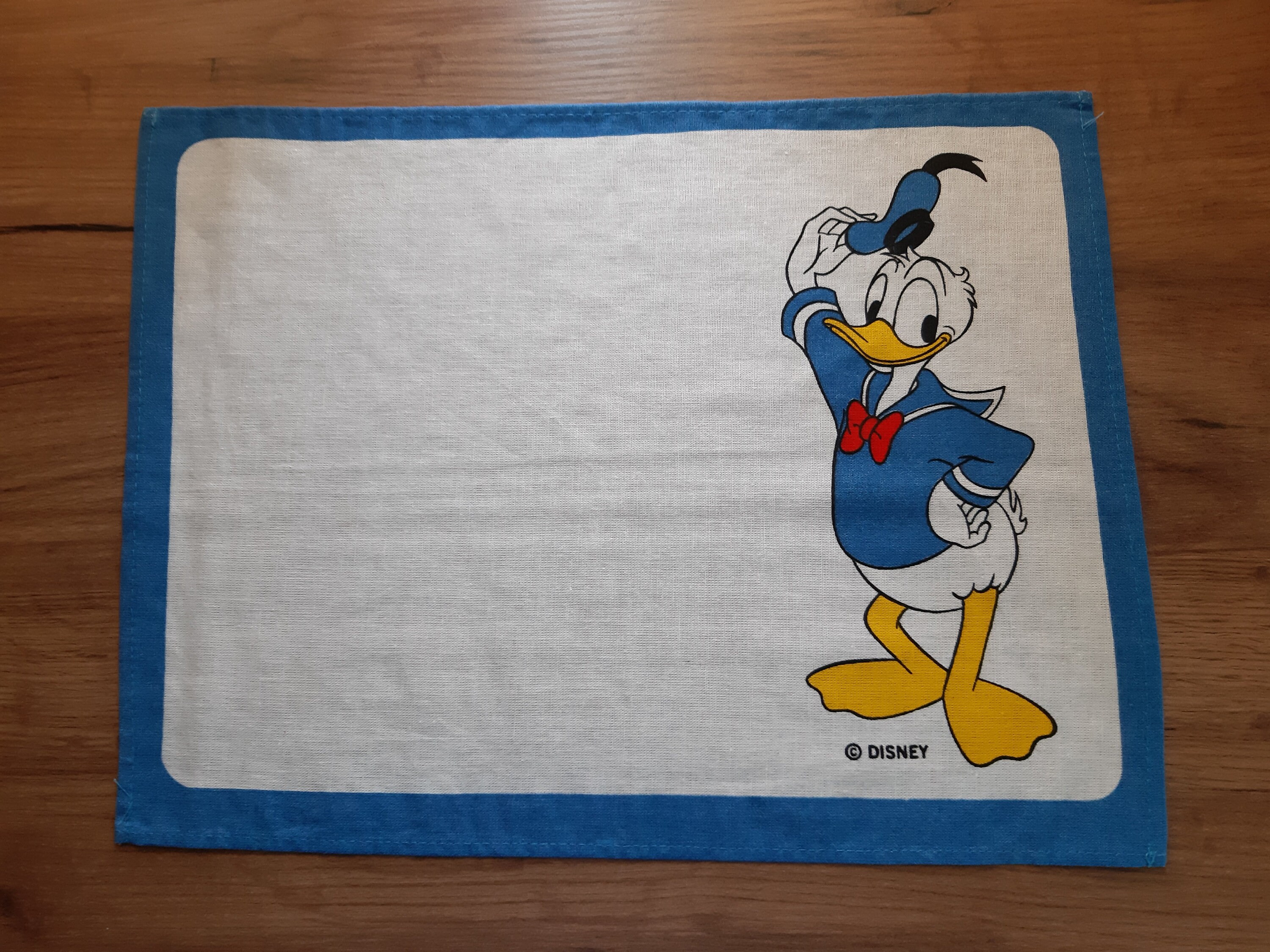 Vintage Donald Duck Table Mat, Vintage Textile E2 - Etsy