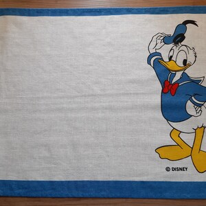 Vintage Donald Duck Table Mat, Vintage Textile E2 - Etsy