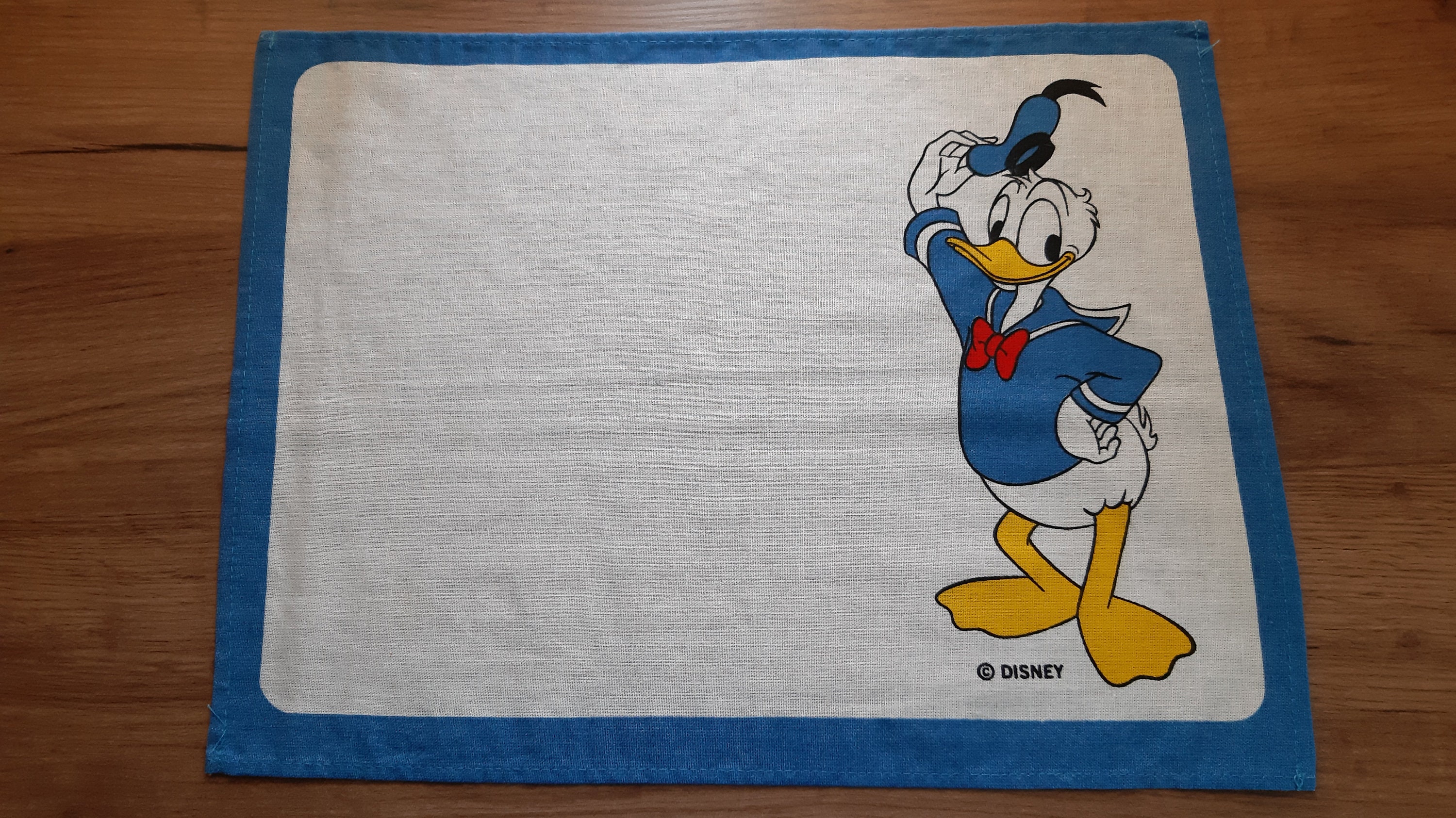 Vintage Donald Duck Table Mat, Vintage Textile E2 - Etsy
