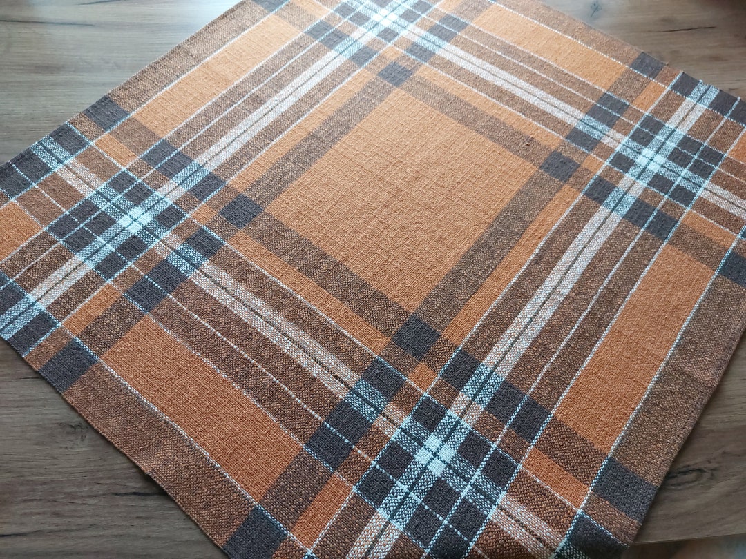 Finlayson Finland Vintage Square Table Mat , Vintage Brown Table Mat ...