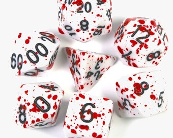 Blood Dice - Etsy