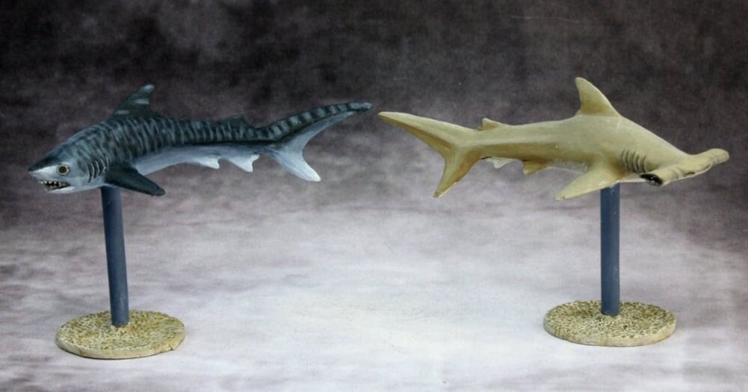 Sharks 2 Reaper Miniatures - Etsy