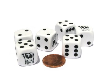 Cow Dice - Etsy