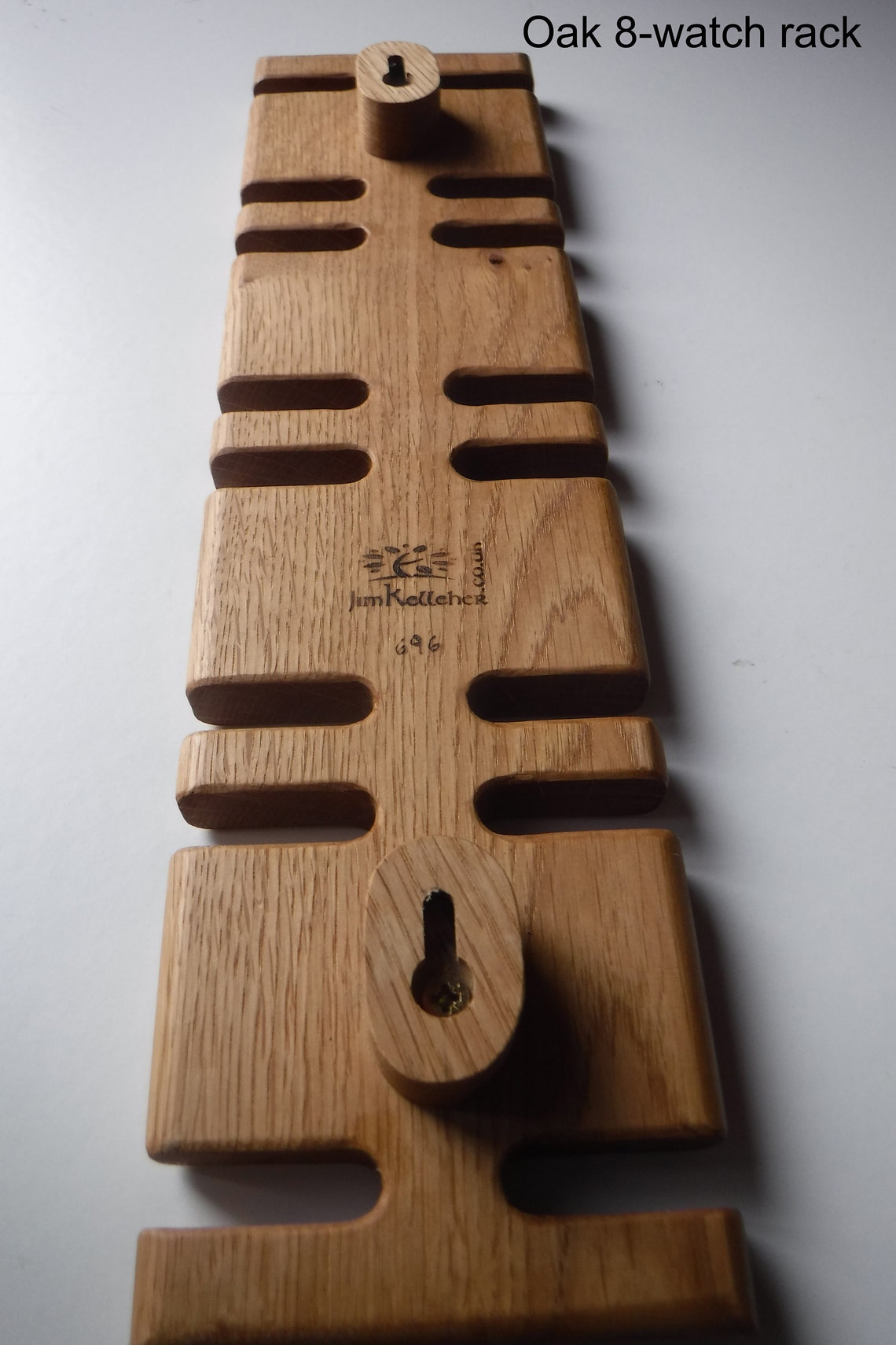 Solid Oak Wood Wrist Watch Display Rack Wall-mounted - Etsy UK