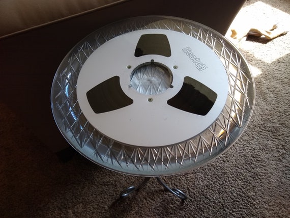 Vintage Reel to Reel End Table | Etsy