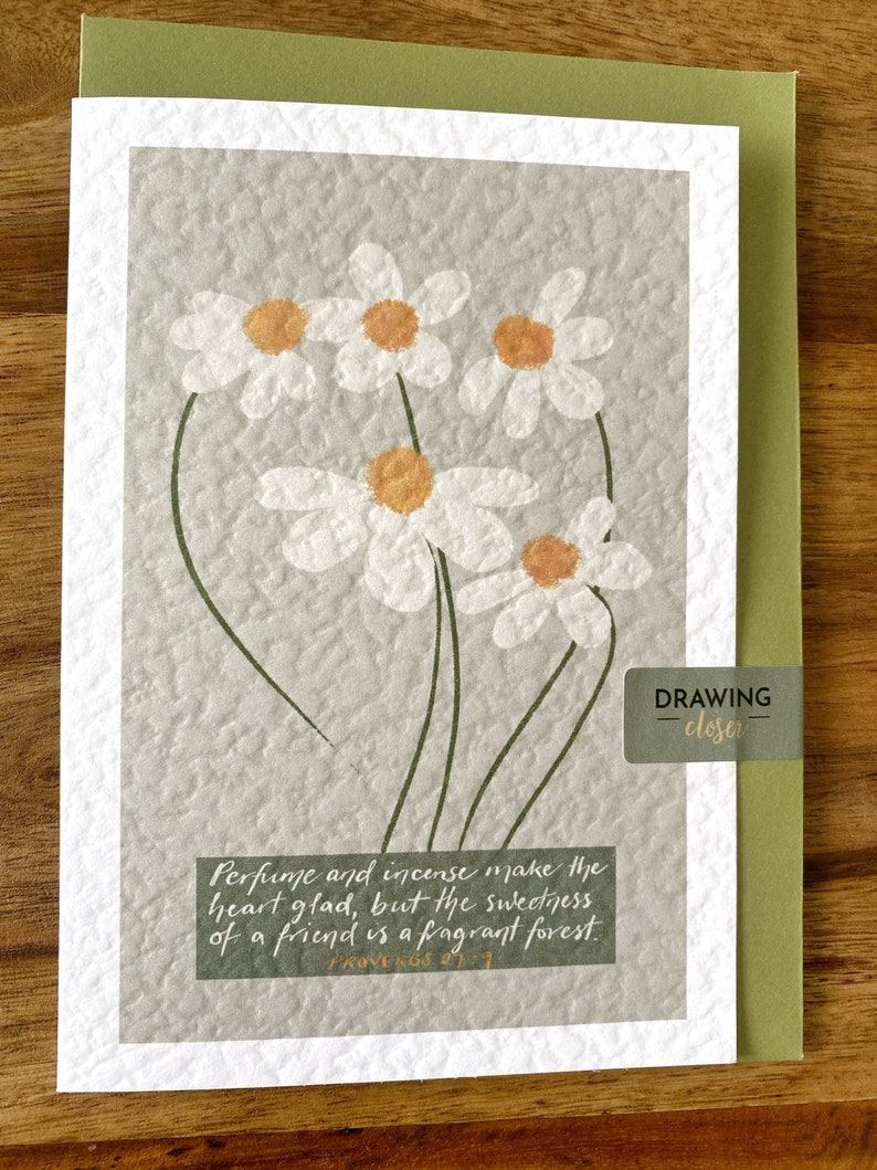 Friendship Card Christian Friendship Card Bible Verse - Etsy UK