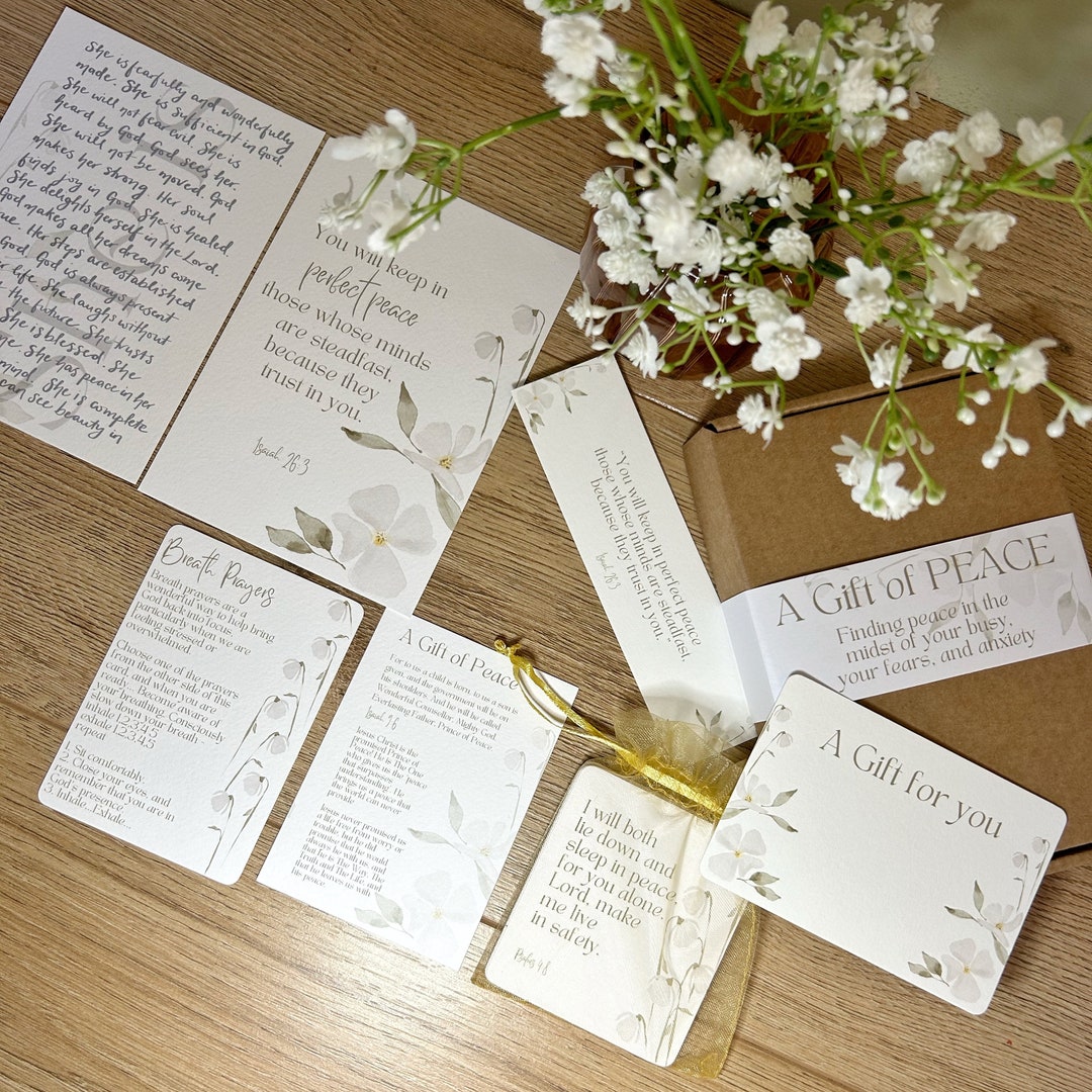 Letterbox Gift for Christian Women | A Gift of Peace Gift Set ...