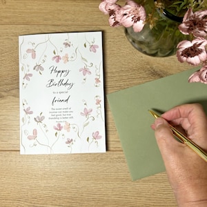 Happy Birthday to a Special Friend | Bible Verse Birthday Card ...