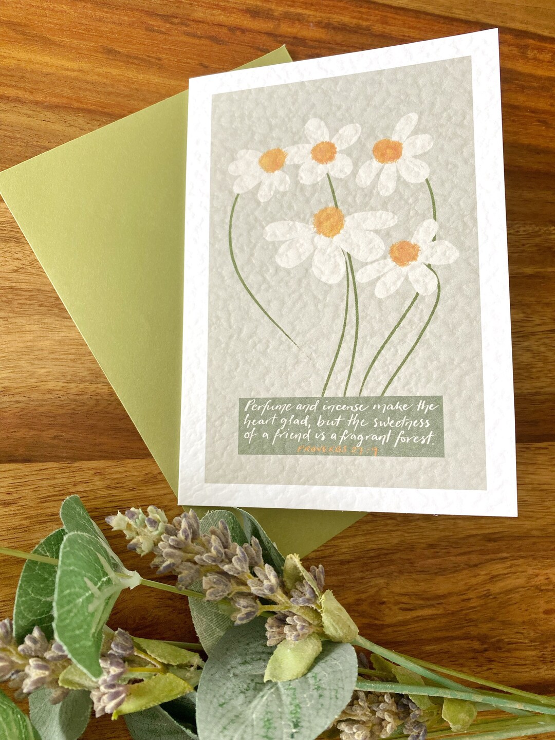 Friendship Card Christian Friendship Card Bible Verse - Etsy UK