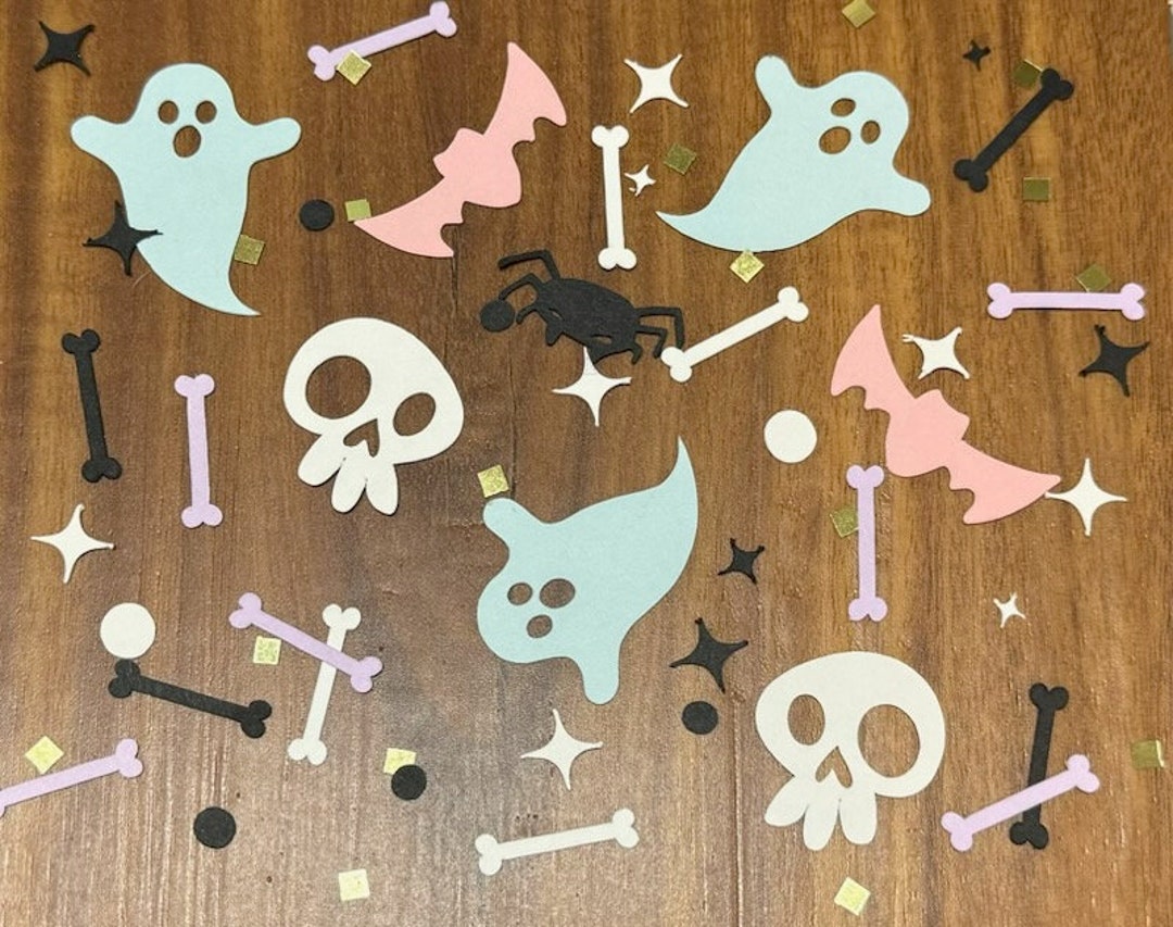 Halloween Pastel Confetti Set Confetti Halloween Pastel - Etsy