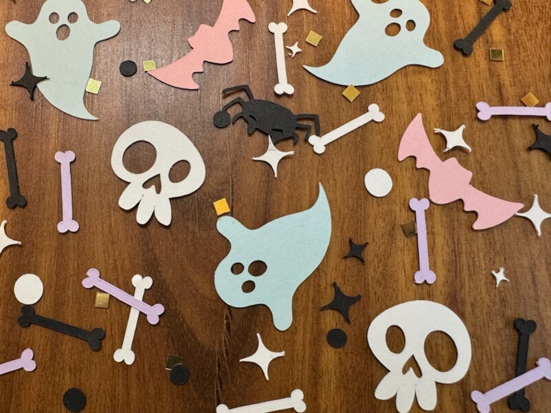 Halloween Pastel Confetti Set Confetti Halloween Pastel - Etsy