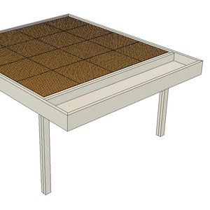 Building Bricks Activity Table Plans - Etsy