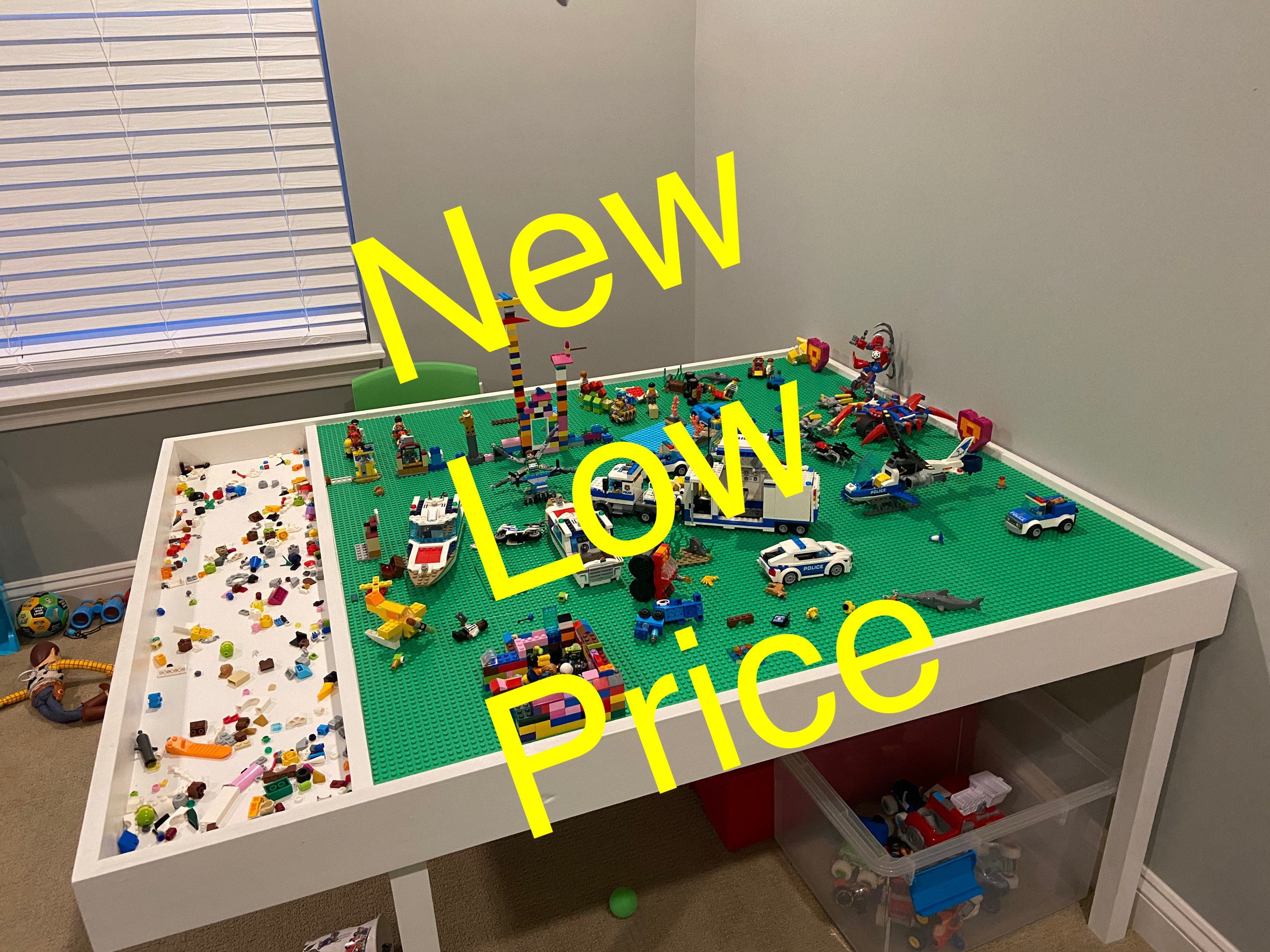 Building Bricks activity table plans | Etsy