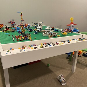 Building Bricks Activity Table Plans - Etsy
