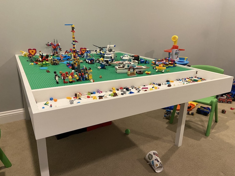 Building Bricks Activity Table Plans - Etsy