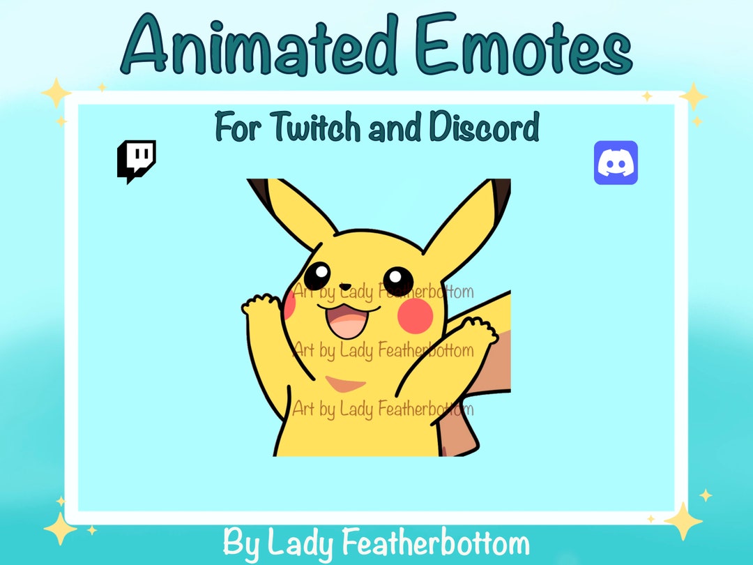 ANIMATED Emote - Cheer - for Twitch & Discord - Etsy