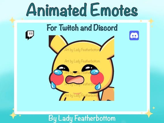 ANIMATED Emote Crying for Twitch & Discord | Etsy
