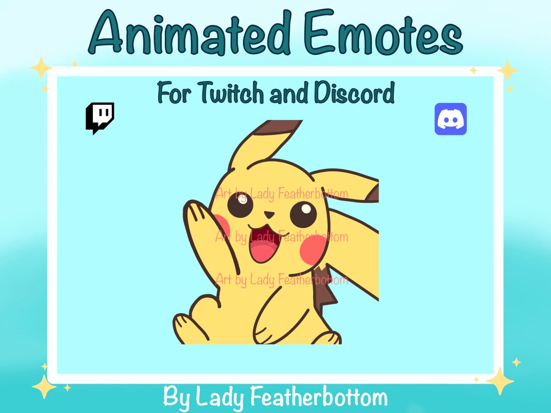 ANIMATED Emote - Waving - for Twitch & Discord - Etsy