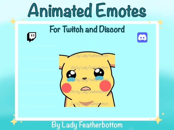 ANIMATED Emote Crying for Twitch & Discord - Etsy