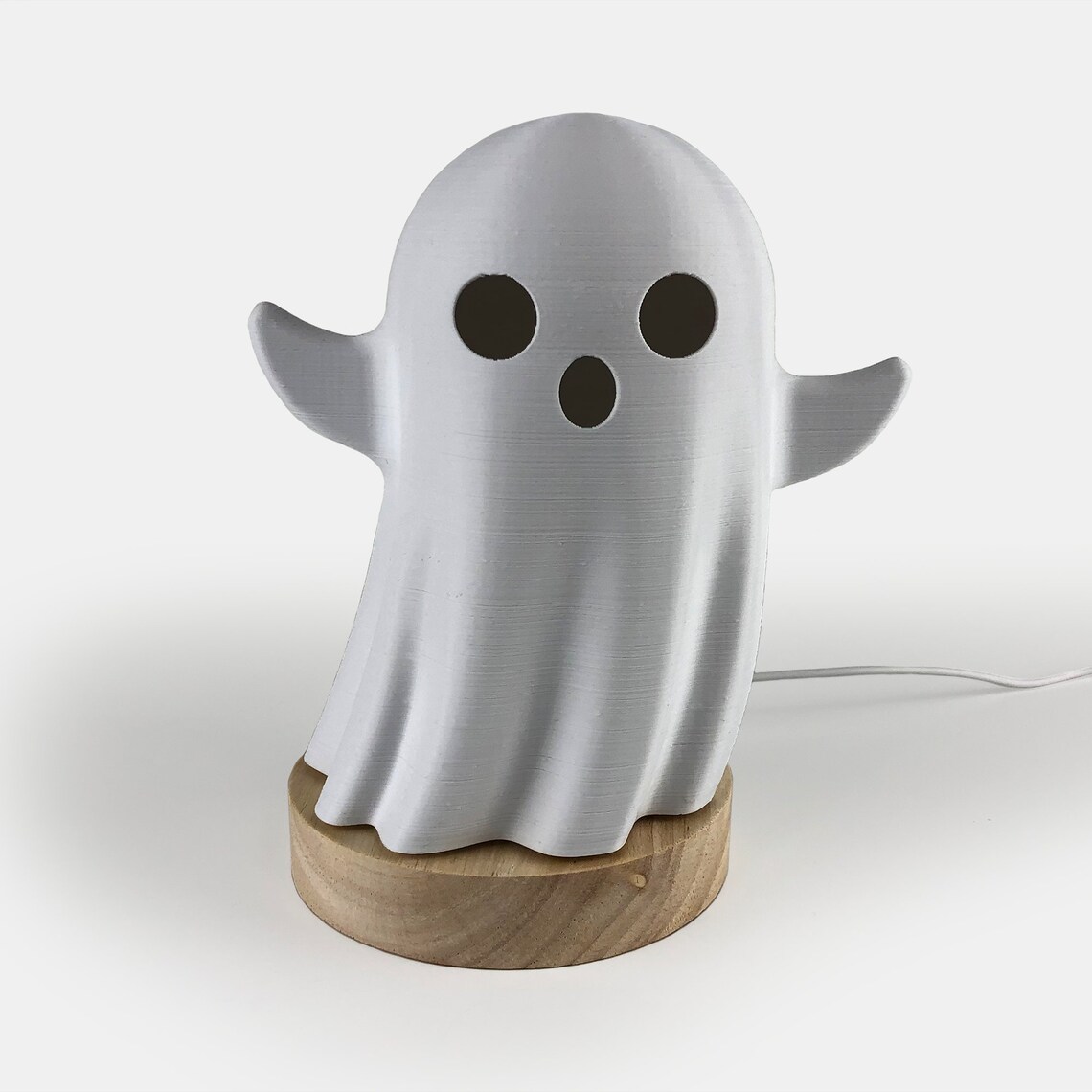 Adorable LED Ghost Lamp, 3D Printed - Etsy