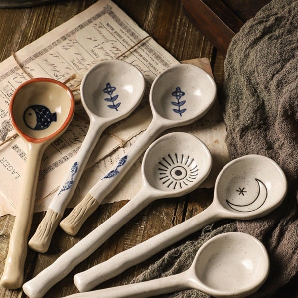 Ceramic Spoon - Etsy