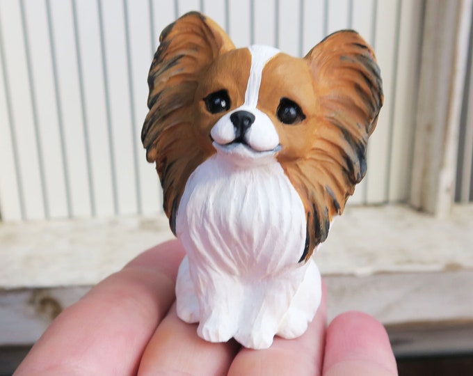 Papillon Resin Hand Sculpted and Cast Collectible | Etsy