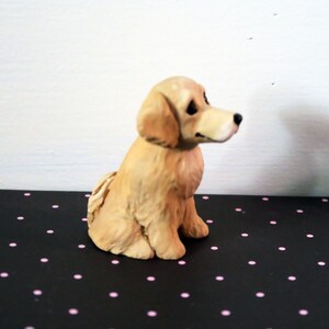 Golden Retriever Resin Hand Sculpted and Cast Collectible - Etsy