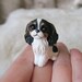 Mini Cavalier King Charles Spaniel Handmade Resin Collectible - Etsy