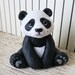 Panda Resin Hand Sculpted Cast and Painted Collectible - Etsy