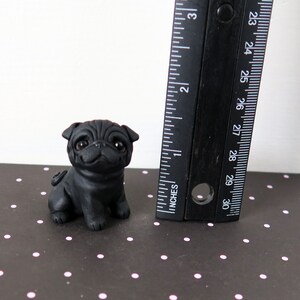 Little Pug Mini Resin Hand Sculpted and Cast Collectible - Etsy