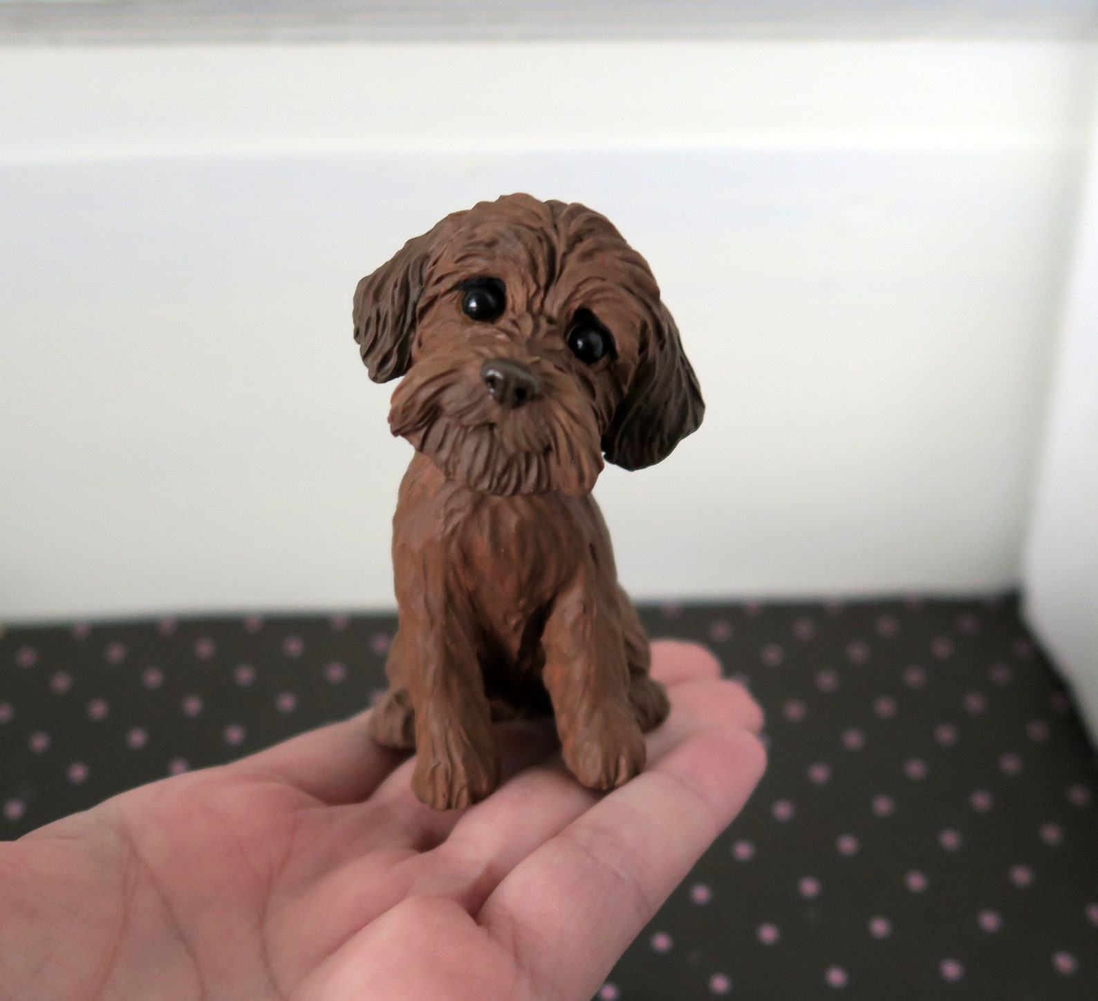 Labradoodle Schnoodle Maltipoo Havapoo Poodle Mix Figurine - Etsy
